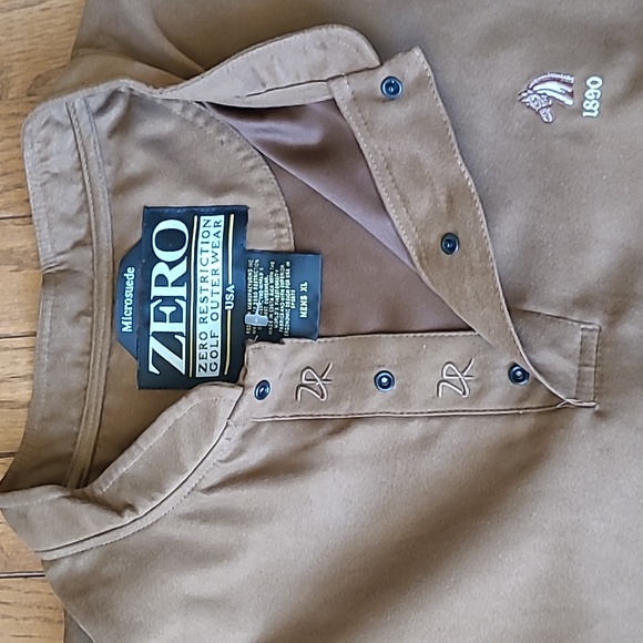 Zero Restriction Golf | Jackets & Coats | Zero Restriction Golf Outerwear Microsuede 4 Snap ...